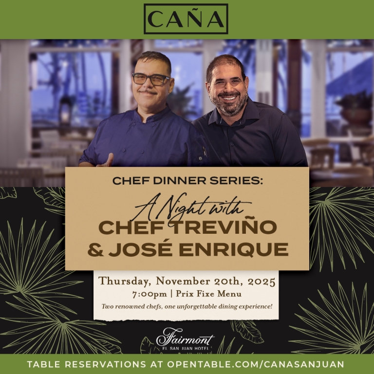 Chef Dinner Series: A Night with Chef Treviño & José Enrique | Fairmont ...